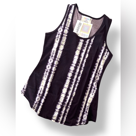 LuLaRoe | Tops | Nwt Lularoe Purple And White Tiedye Tank Top | Poshmark